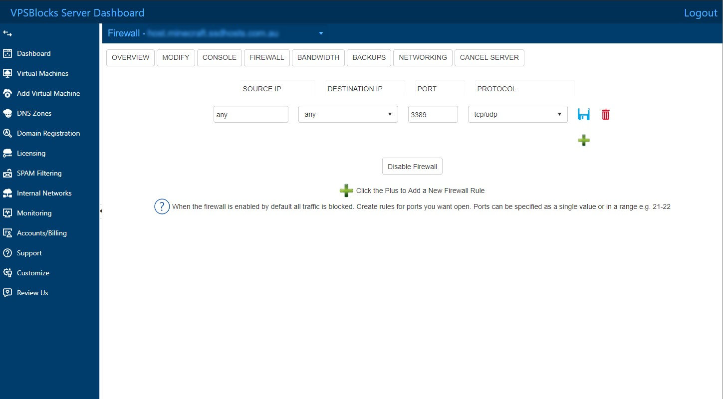 VPS Control Panel Features - Extensive & User-friendly VPS Control Panel Features - Extensive & User-friendly